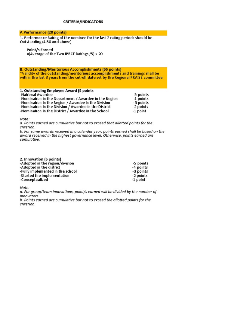 Checklist Outstanding Teacher | PDF | Academic Degree | Doctorate