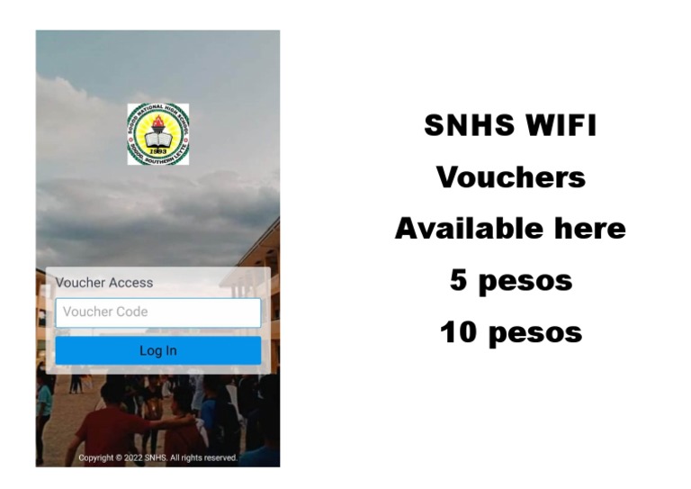 SNHS Wifi | PDF