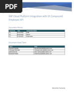 SuccessFactors API Integration Guide | PDF | Parameter (Computer Programming) | Metadata