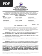 Resolution Requesting Monoblock Chairs | PDF | Government