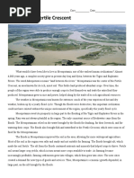 The Fertile Crescent Activity 3 | PDF | Mesopotamia | Sumer