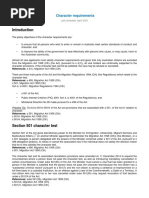 Visa Character Statement Form 1563 | PDF | Crimes | Crime & Violence