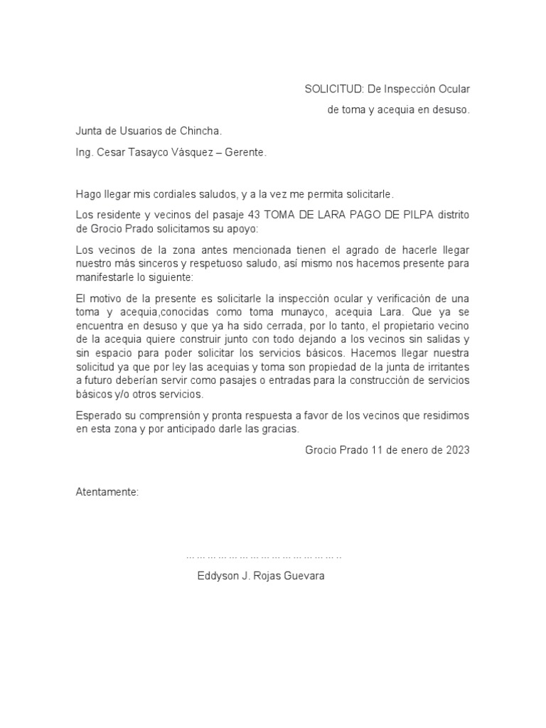 Solicitud de Pasaje | PDF