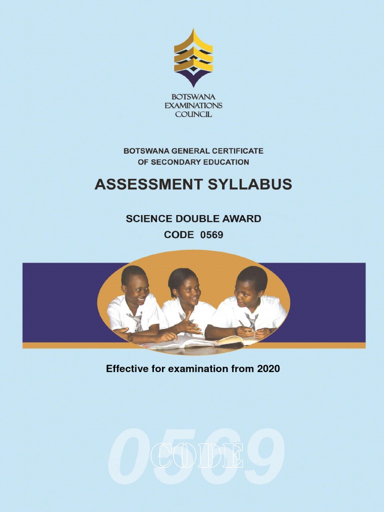 BGCSE Science Double Award Syllabus 2020 | PDF | Sound | Electric Charge