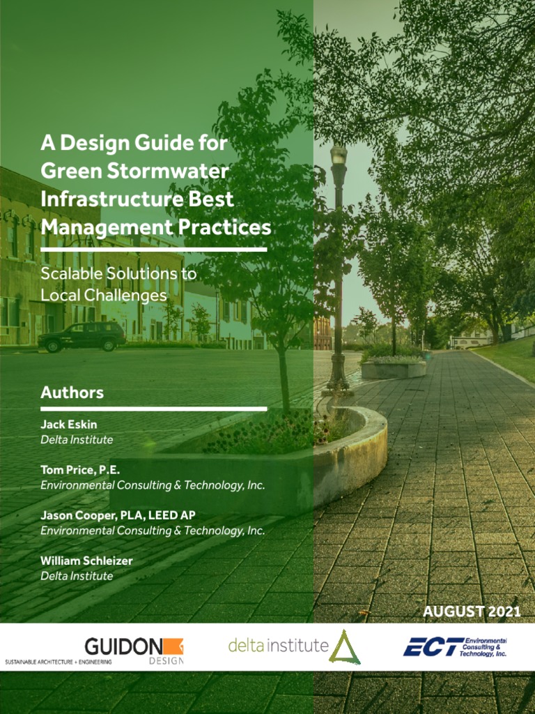 A Design Guide For Green Stormwater Infrastructure Best Management ... A Design Guide For Green Stormwater Infrastructure Best Management ...