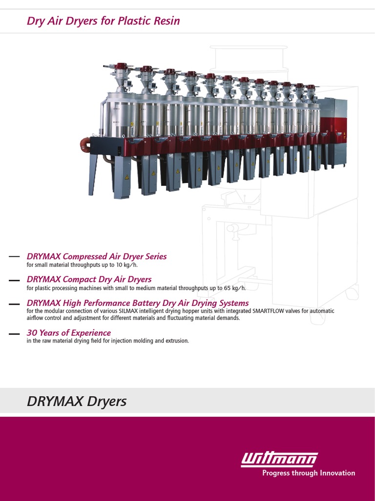 Drymax Dryers Wittmann | PDF | Clothes Dryer | Mechanical Engineering