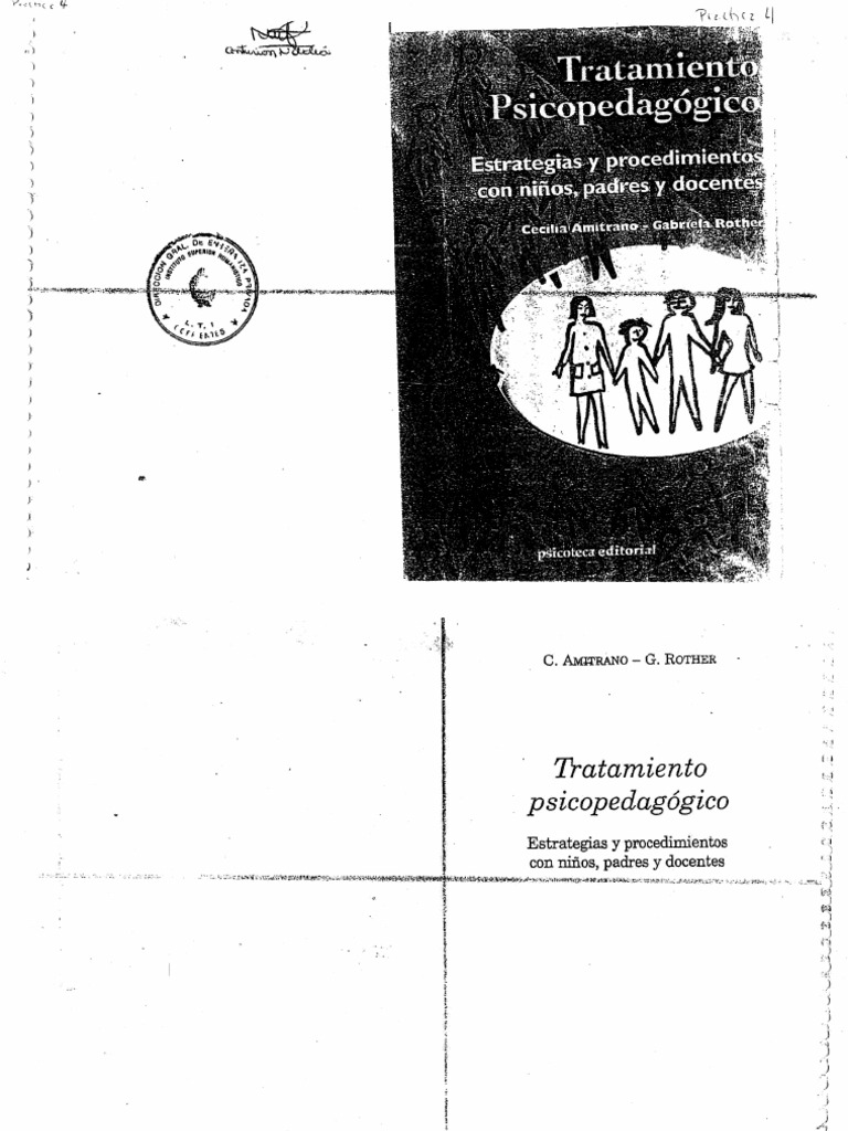 TRATAMIENTO PSICOPEDAGOGICO - Amitrano - Rother | PDF