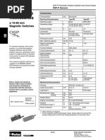 TNC Switch Final Datasheet | PDF | Switch | Alternating Current