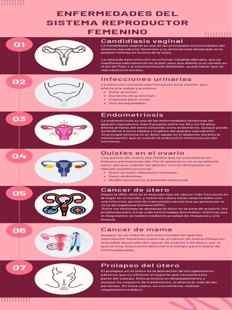 Enfermedades Del Sistema Reproductor Femenino | PDF | Sistema reproductivo | Cáncer
