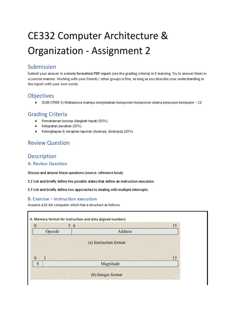 Tugas-CE332-T02-Computer Structure Execution | PDF Tugas-CE332-T02-Computer Structure Execution | PDF