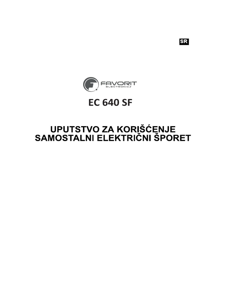 Ec 640 SF | PDF