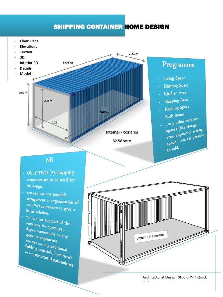 Shipping Container Home Design | PDF