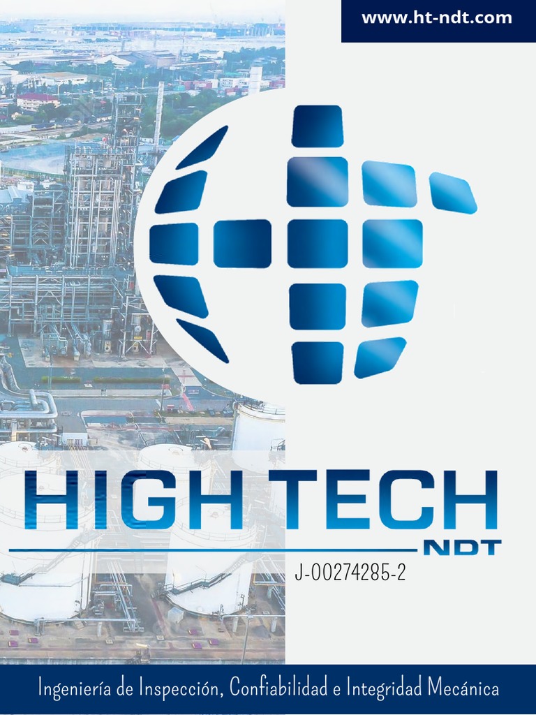 Brochure HIGH TECH NDT 2023-Compressed | PDF | Ultrasonido | Infrarrojo