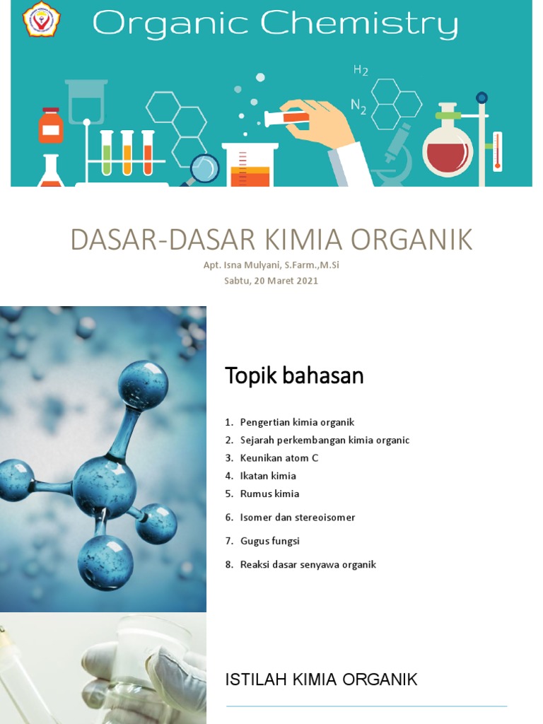 Dasar-Dasar Kimia Organik | PDF