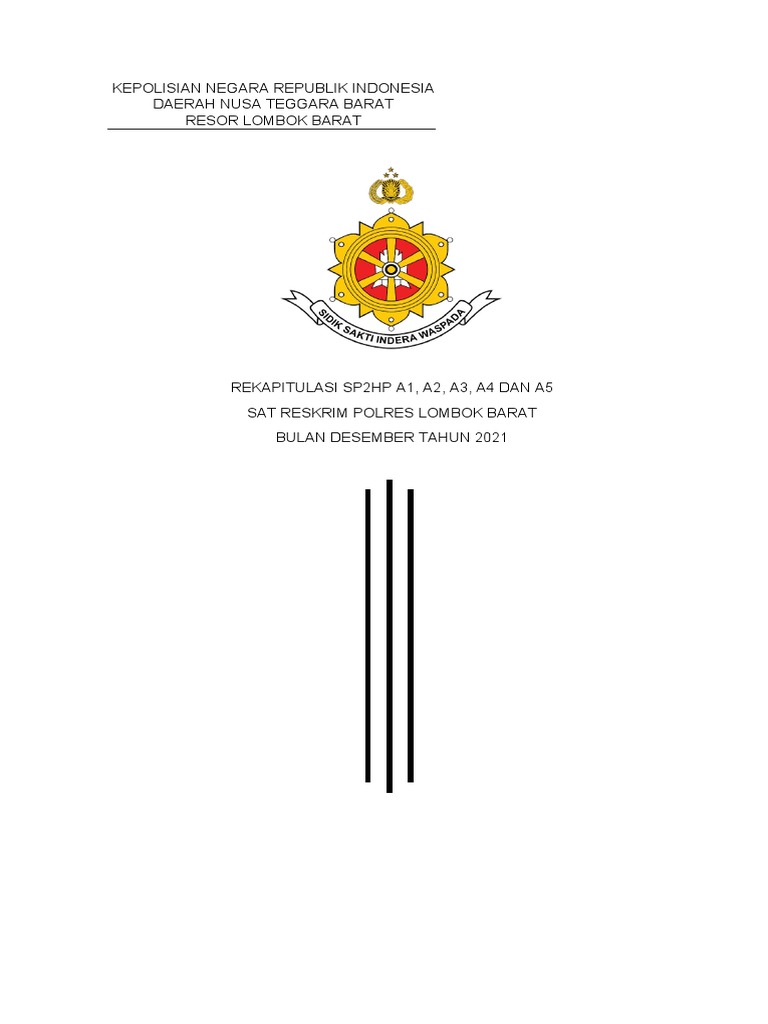 Cetak Rekapitulasi SP2HP | PDF