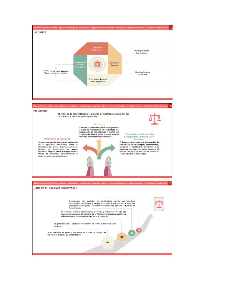 Balance Semestral Regidores | PDF