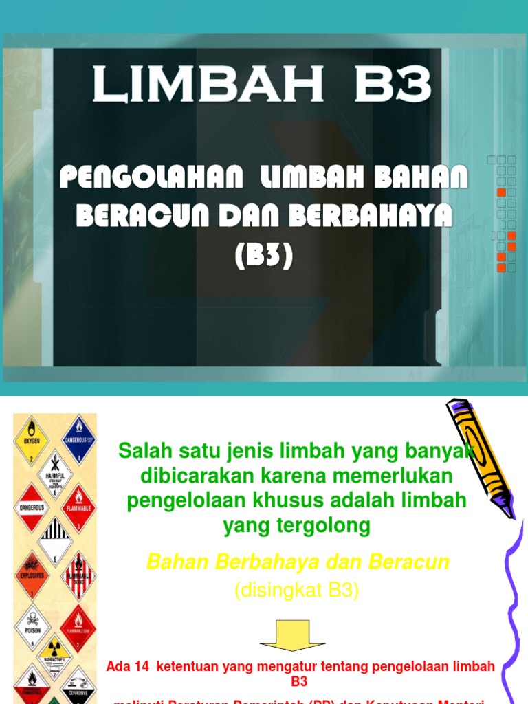 Pengelolaan Limbah B3 | PDF