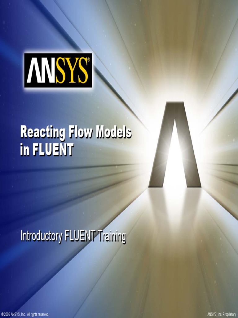 Reacting Flow Models in Fluent | PDF | Combustion | Fluid Dynamics