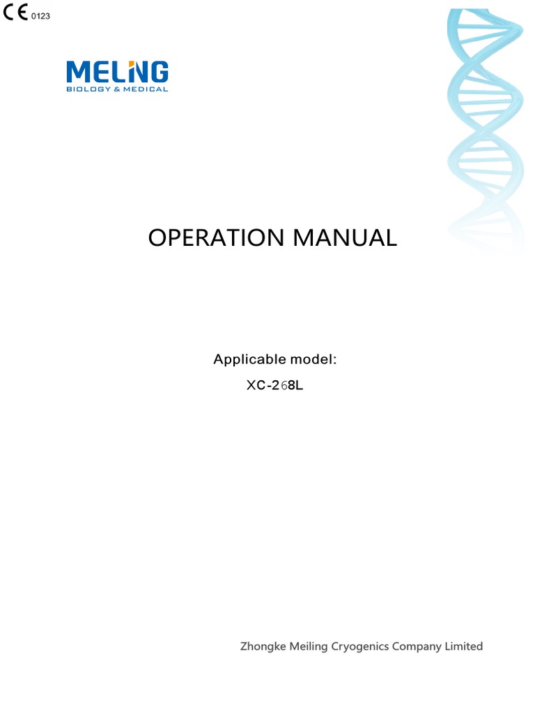 MELNG XC-268L (ML9020814) 220V50Hz EOM | PDF | Refrigerator | Ac Power ...