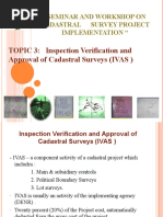 Verification and Approval of Survey Returns | PDF | Surveying | Notary ...