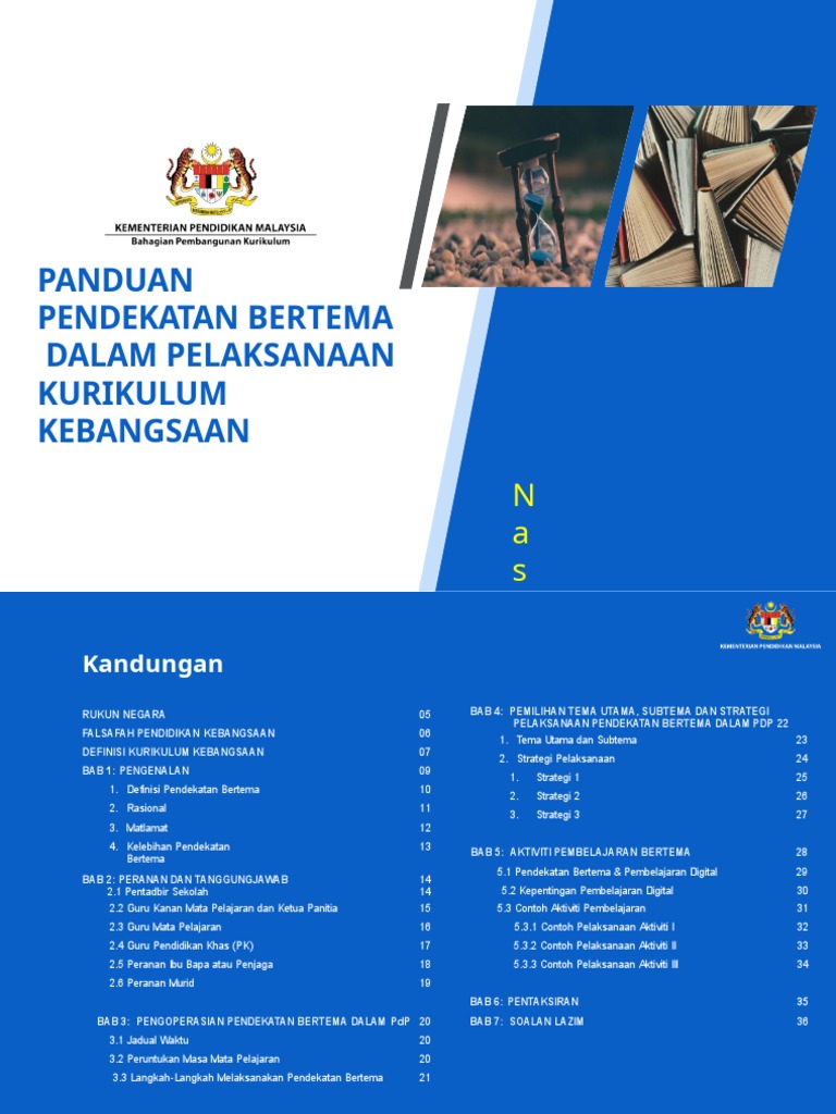 Buku Panduan Pendekatan Bertema | PDF