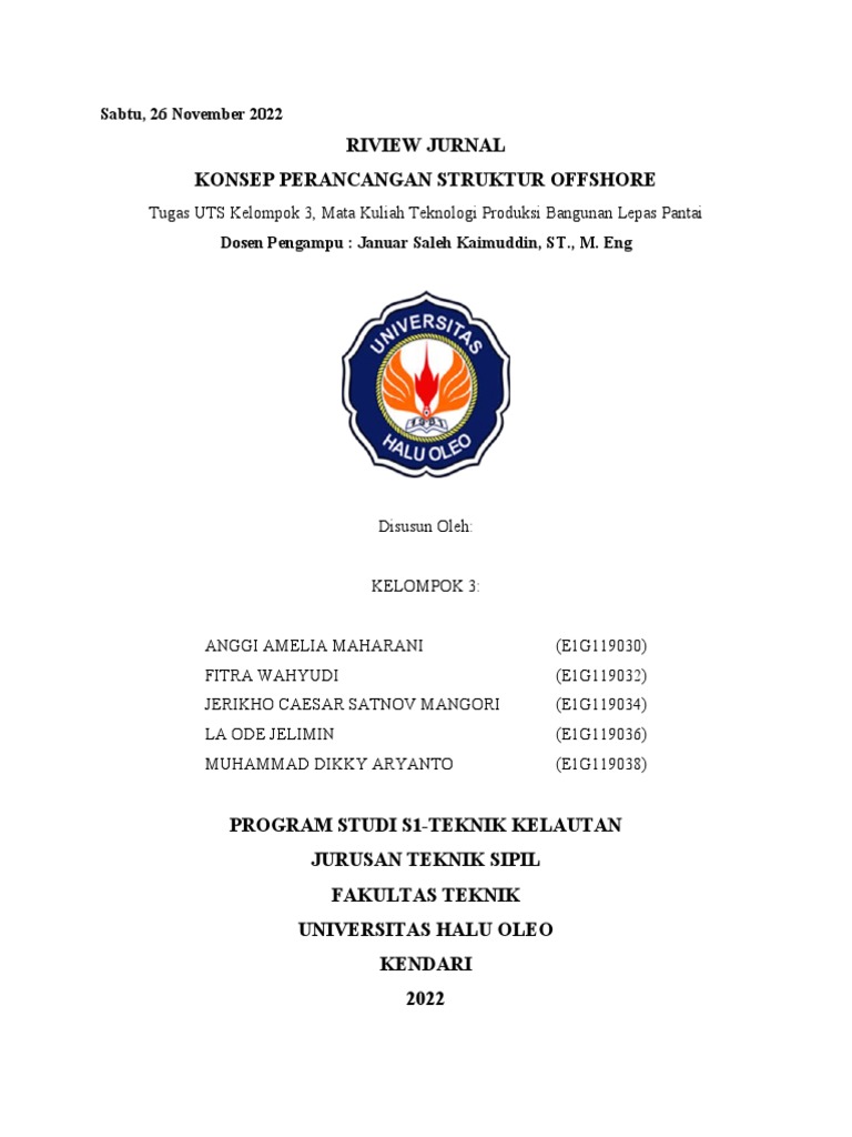 Tugas (Uts) Review Jurnal-Kelompok-3 | PDF | Bisnis | Sains & Matematika
