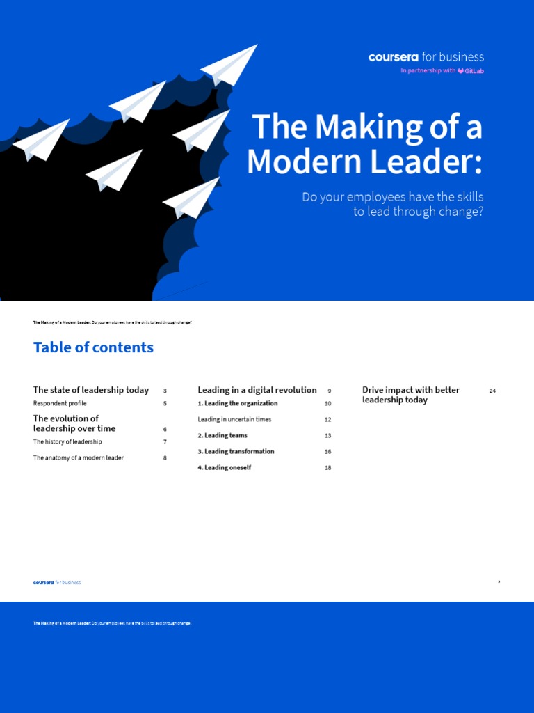 The Making of A Modern Leader | PDF | Leadership | Mentorship
