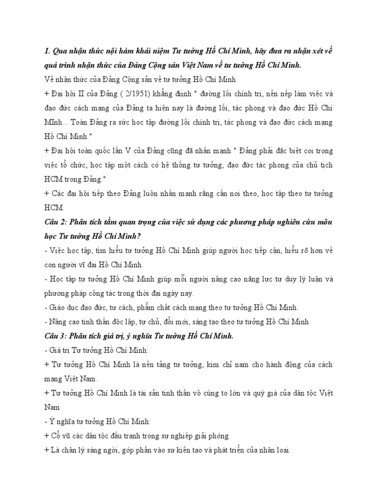 Bài Làm Bài 1 | PDF