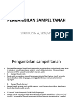 Prosedur Pengambilan Sampel Tanah Sesuai SNI | PDF