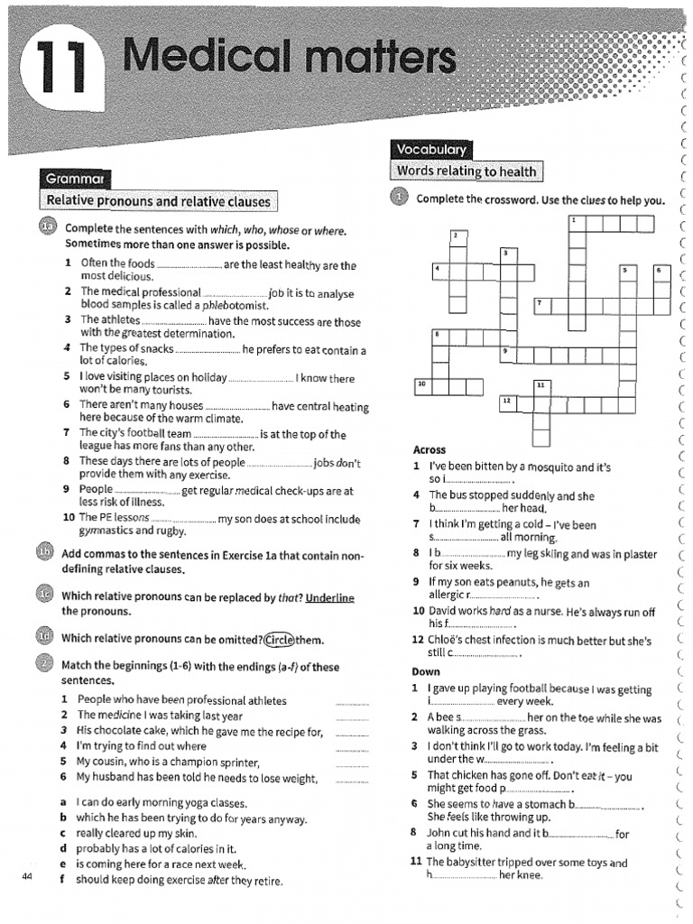 Unit 11 Workbook | PDF