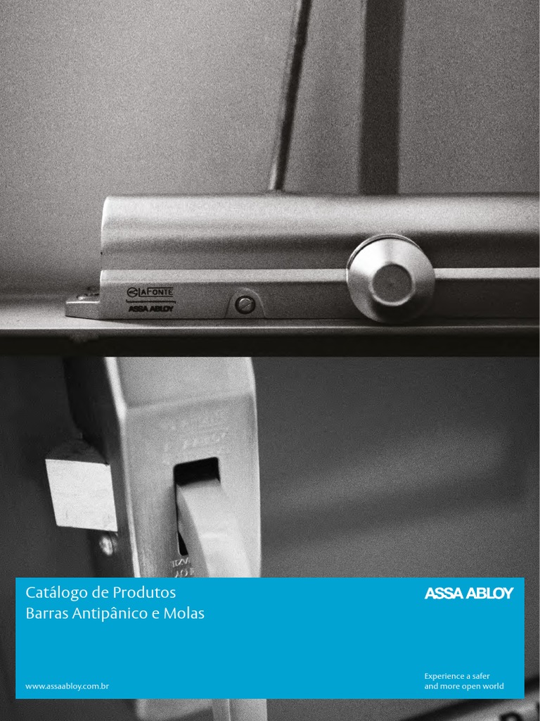 Catálogo de Barras Antipânico ASSA ABLOY | PDF