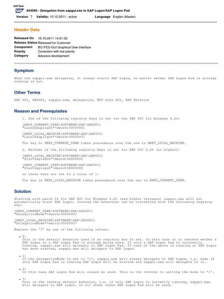 Header Data: Symptom | PDF | Windows Registry | System Software