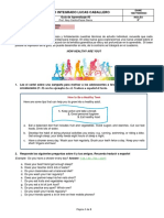 Vocabulario y Ejercicios sobre Bienestar | PDF | Determinantes de la ...