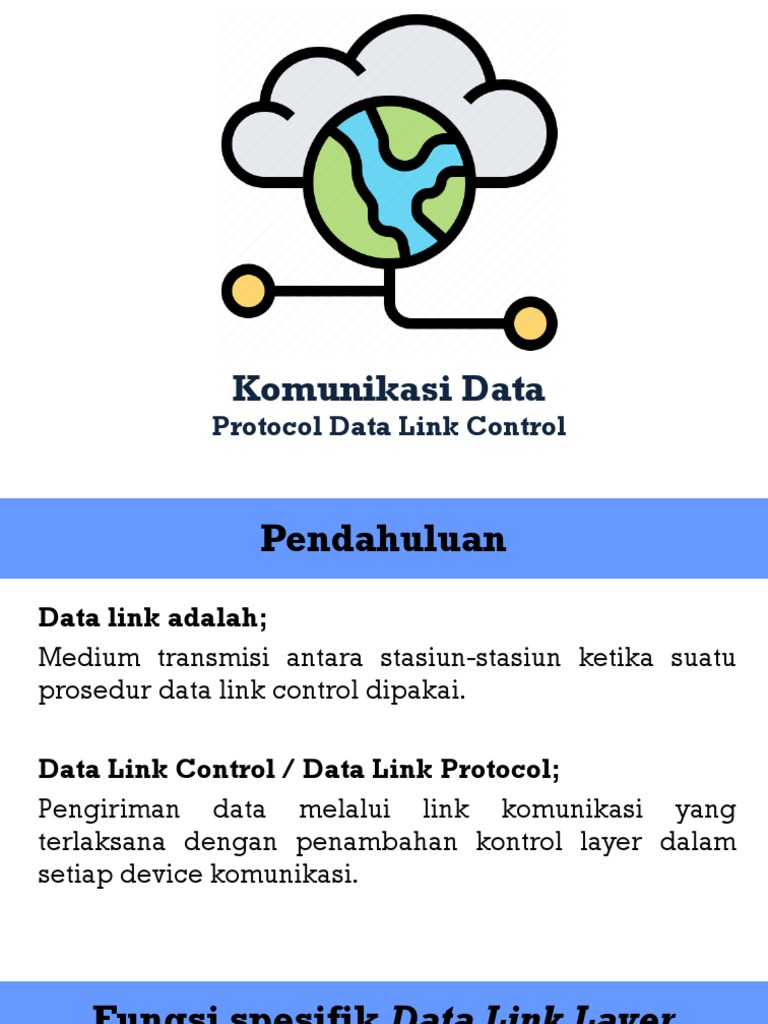 Data Link Control Basics | PDF
