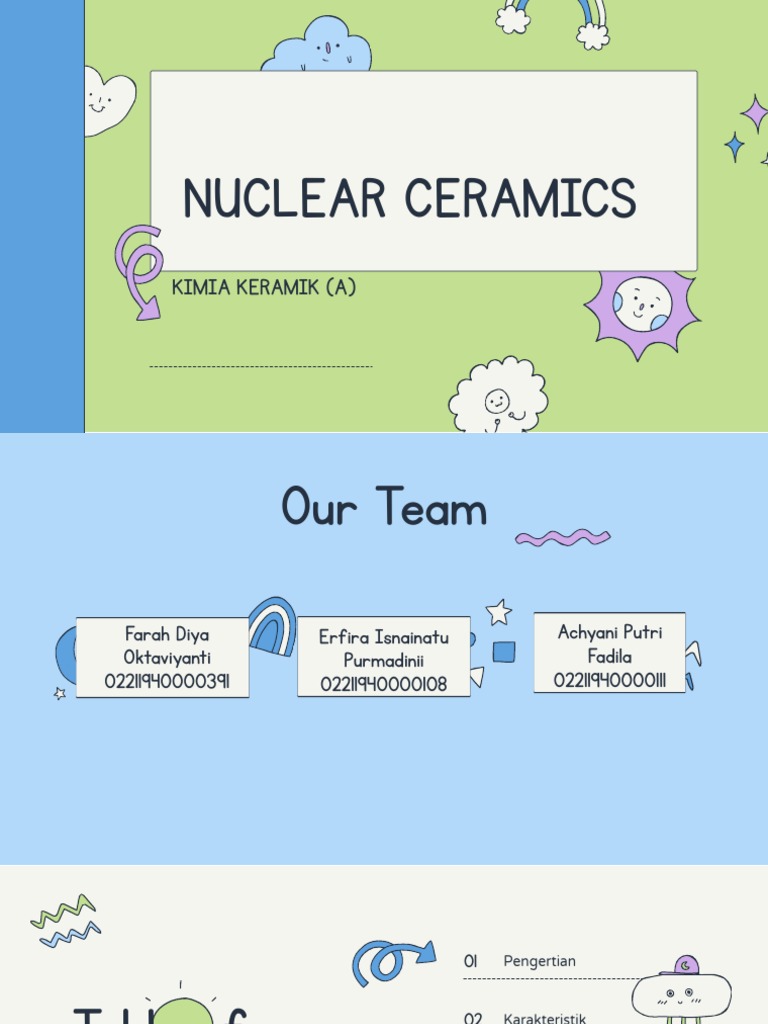 Nuclear Ceramics: Kimia Keramik (A) | PDF