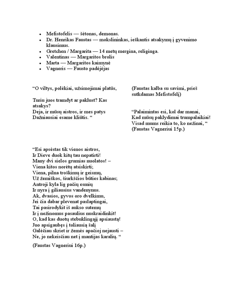 Fausto Citatos | PDF