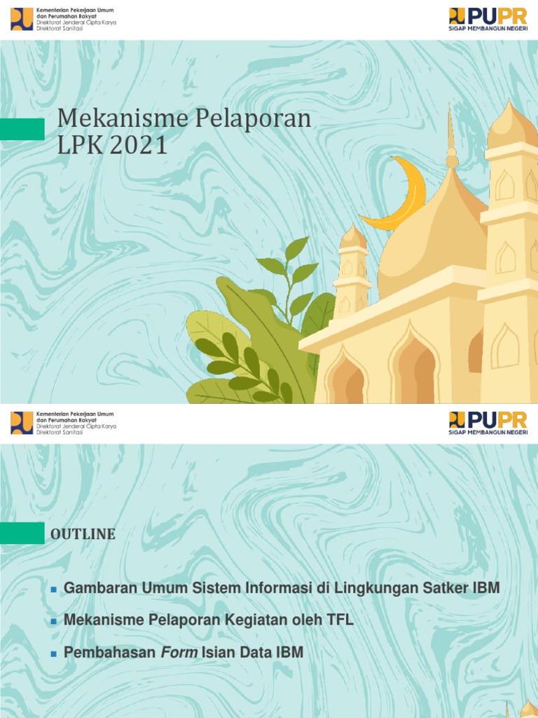 Mekanisme Pelaporan LPK 2021 | PDF