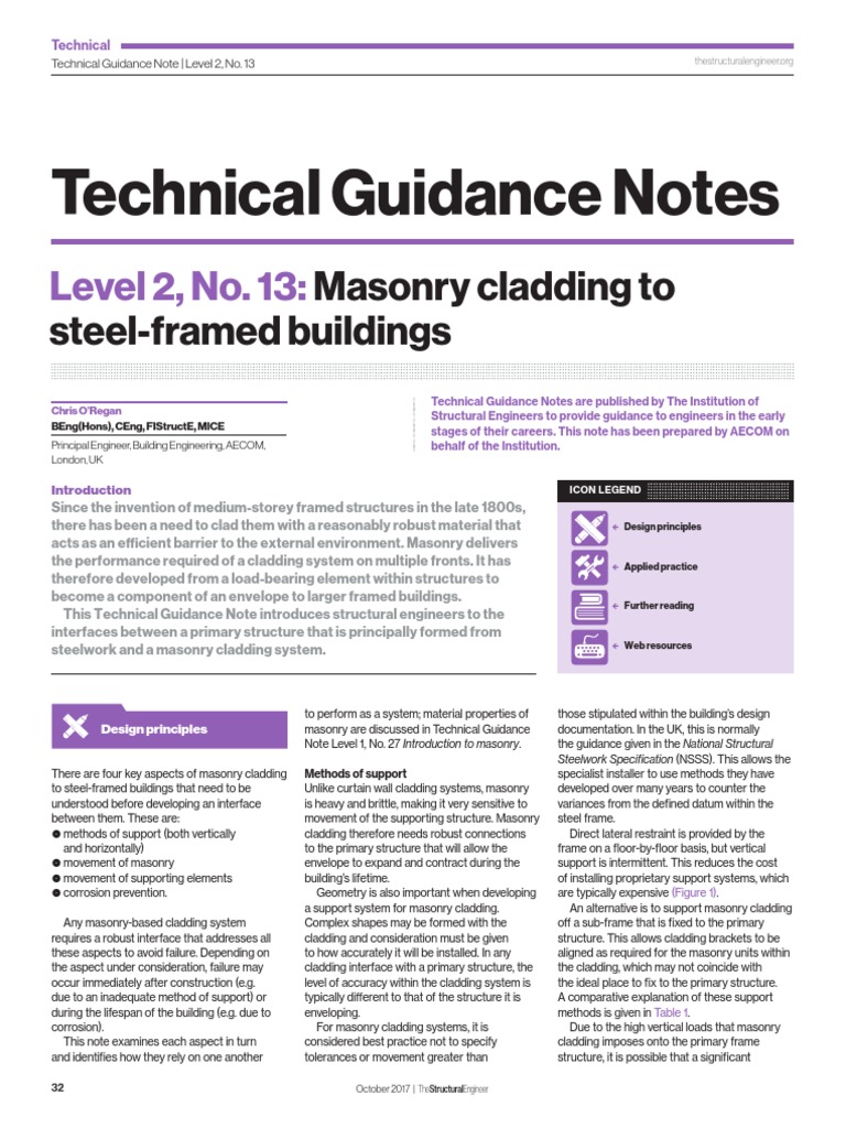 Technical Guidance Notes: Level 2, No. 13 | Download Free PDF | Masonry ...