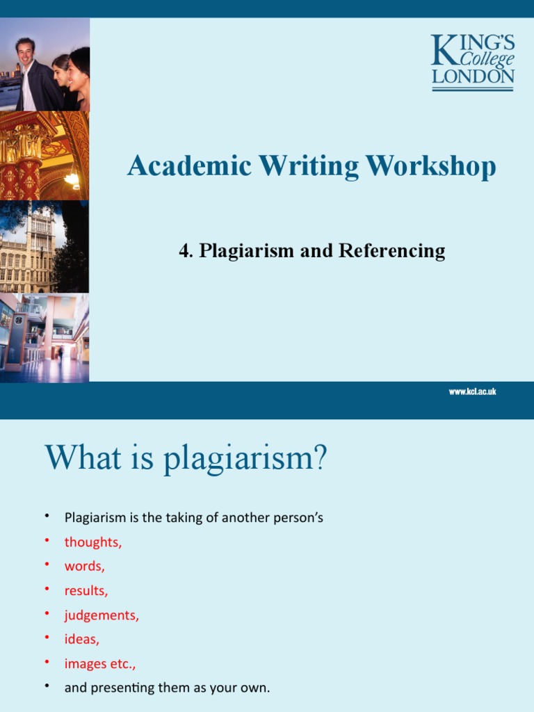 Plagiarism and Referencing | PDF | Plagiarism | Turnitin