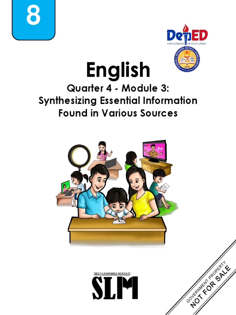 Grade 8 English Module #3 - Jennifer B. Soriano | PDF | Learning | Information