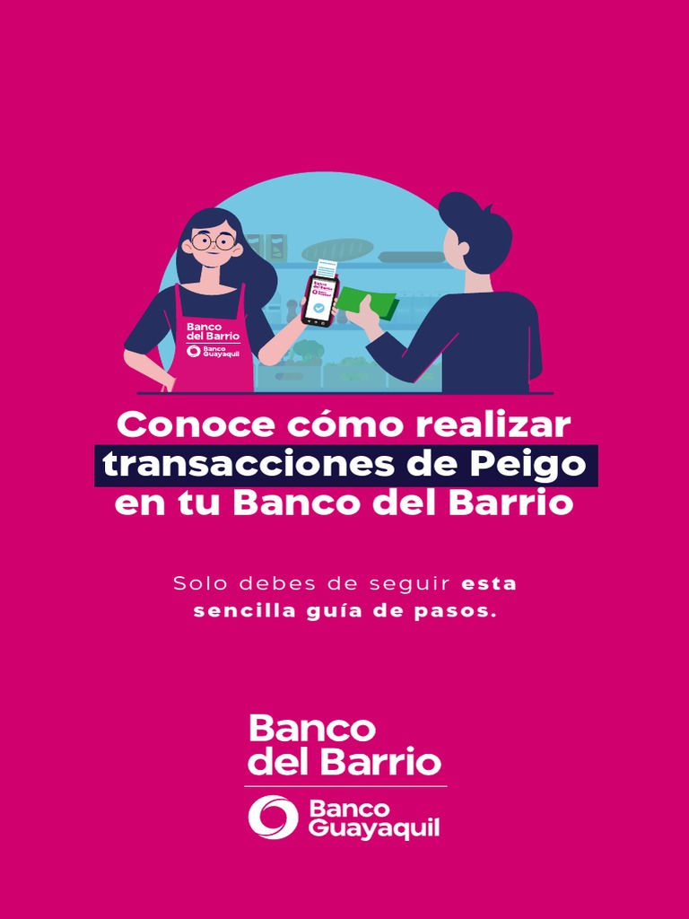 Guía para Retirar y Depositar en Peigo | PDF