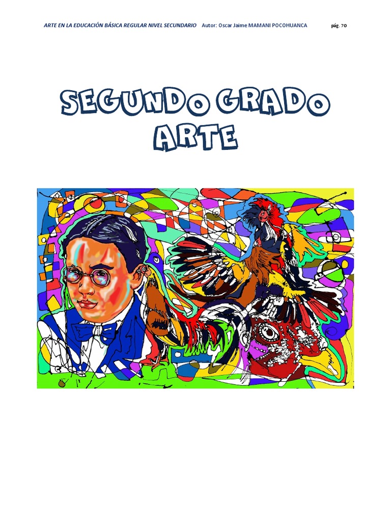 Libro de Arte - Secundaria 1°-2°-3°-4°-5° Grado-70-155 | PDF | Color ...