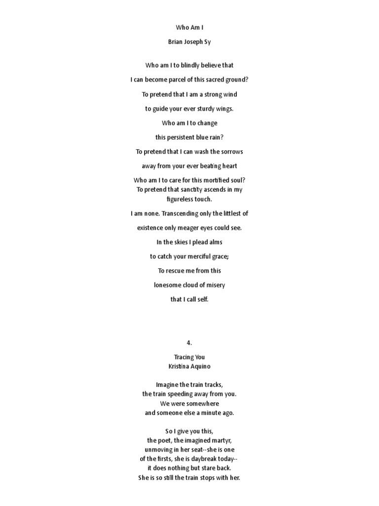 Collection of Poems | PDF