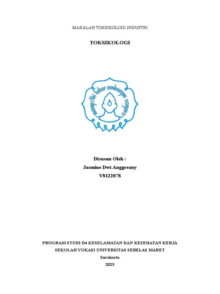 Toksikologi Ilmu Racun Dan Klasifikasinya Pdf