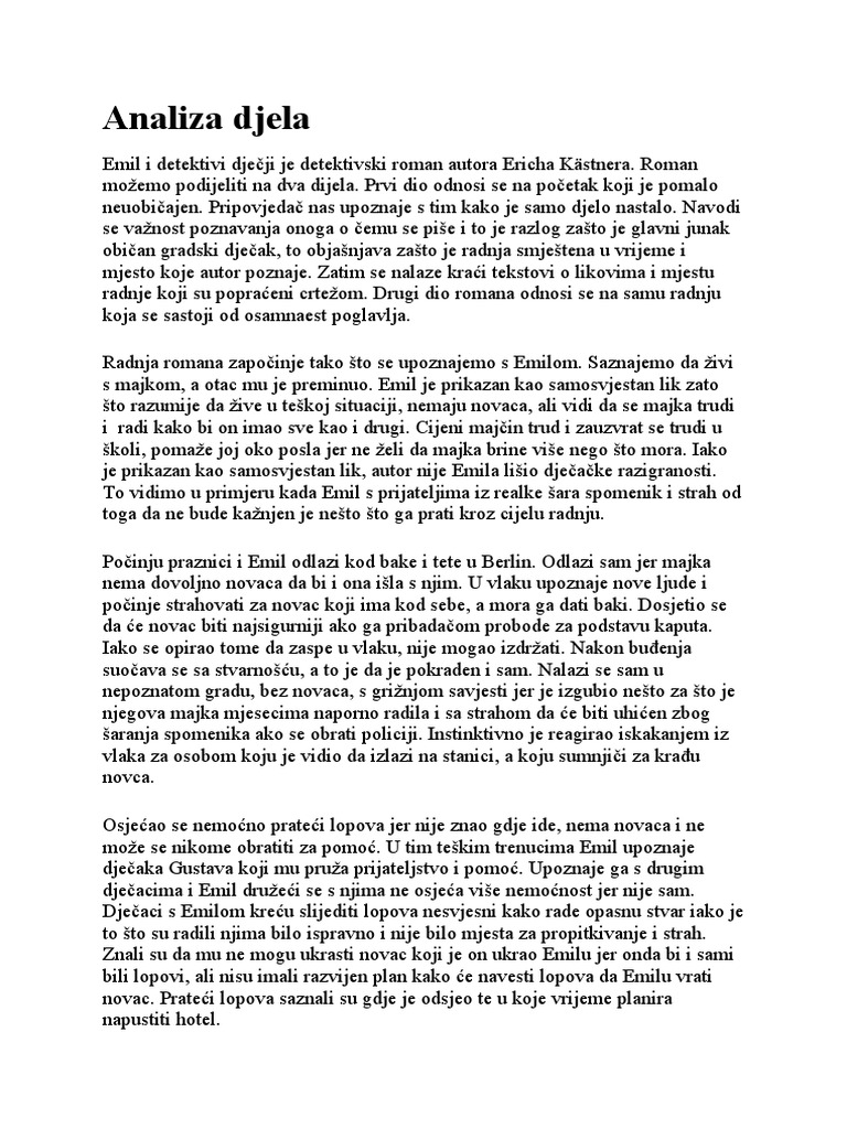 Emil I Detektivi | PDF