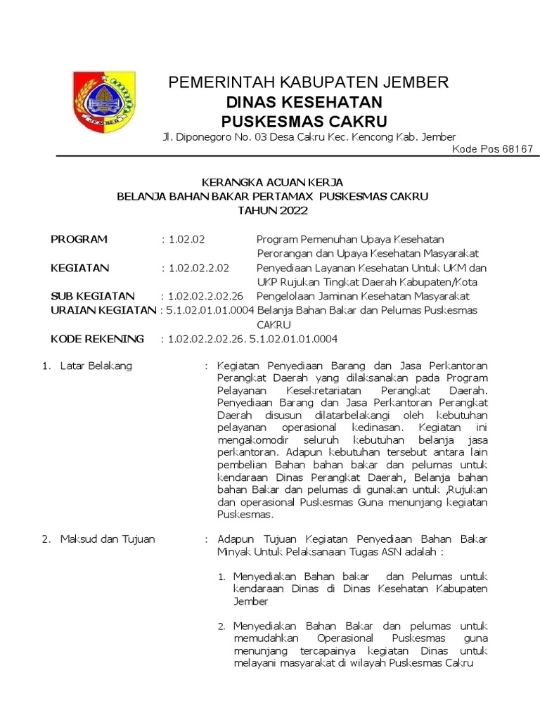 Kak Pertamax | PDF