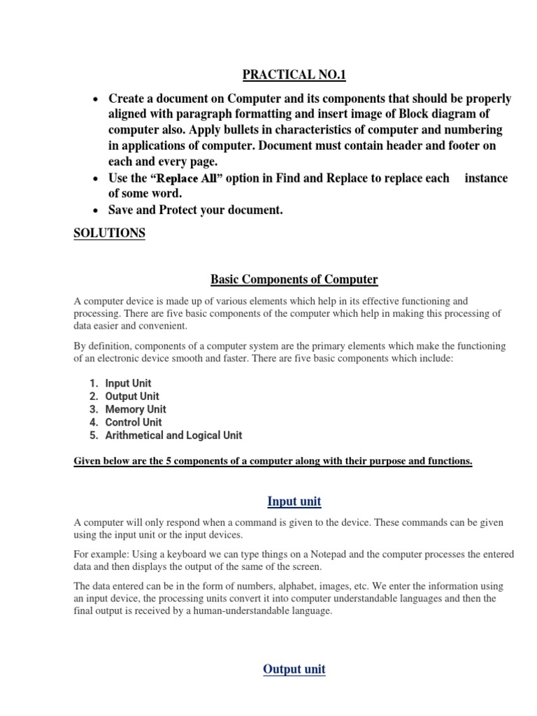 Itb Practicals. | PDF | Input/Output | Computer Data Storage