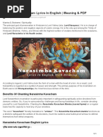 Narayan Kavach | PDF | Bhagavan | Indian Religions