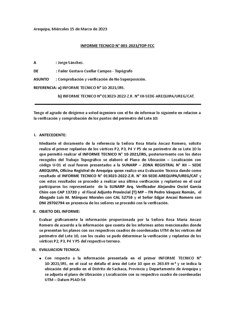 Informe Final 1 | PDF