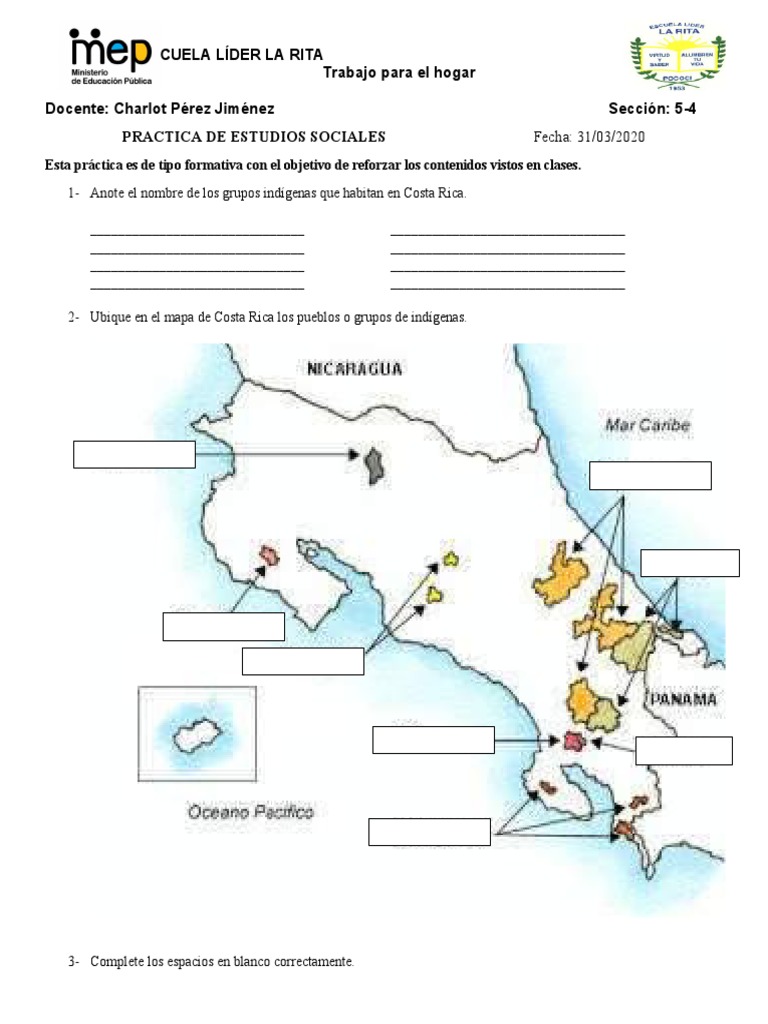 PRACTICA DE ESTUDIOS SOCIALES - Pueblos Indígenas | PDF | Pueblos ...